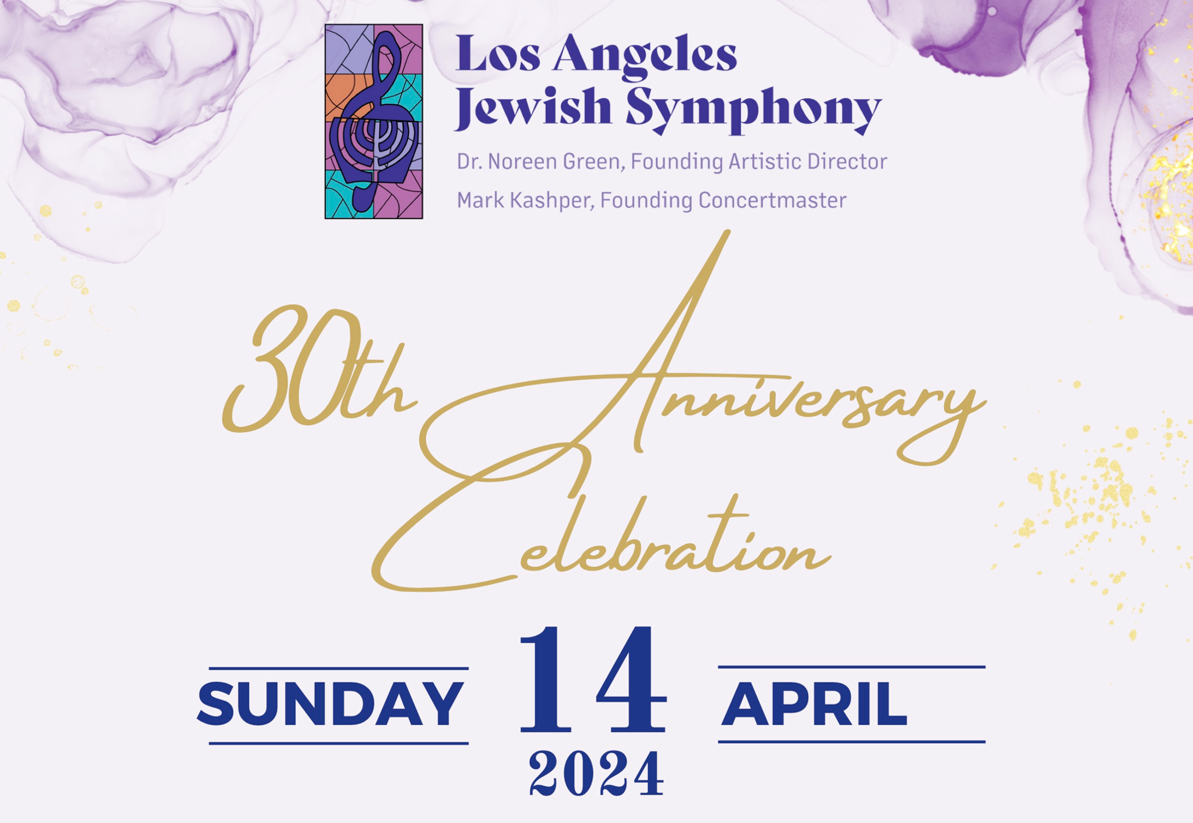 30th Anniversary Celebration - LA Jewish Symphony